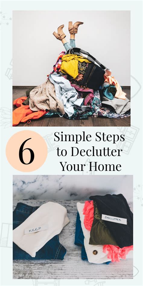 step by step guide to how to declutter your home for good in 2020