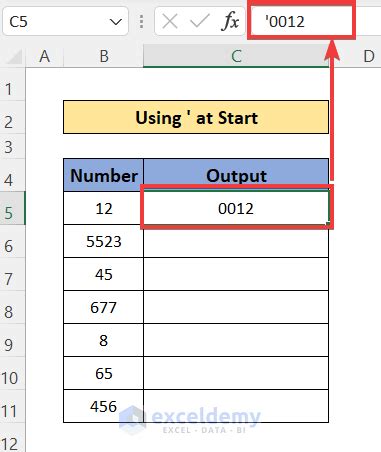 How To Put In Excel In Front Of Numbers Handy Methods ExcelDemy