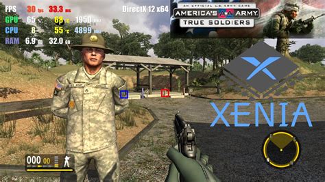 Xenia Master 99024aec Americas Army True Soldiers Qhd Xbox 360