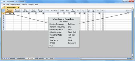 VX 7 Radio Programming Software