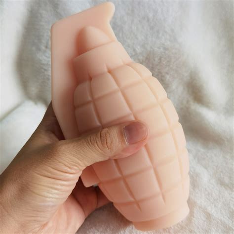 Grenade Fleshlight Pocket Pussy Silicone Masturbator Pearlvibe