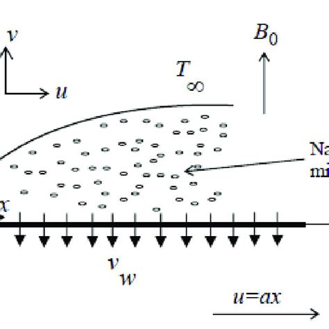 Schematic Diagram For The Nanofluid Flow Download Scientific Diagram