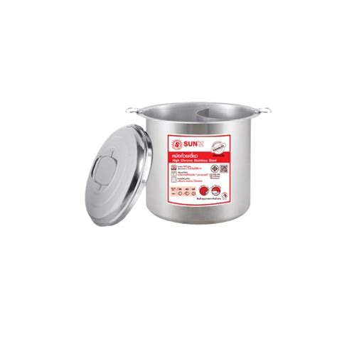 Sun Noodle Pot 2 Divisions Curve 36 Cm Makro Pro
