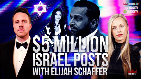Sued For 5 Million Over Israel Posts With Elijah Schaffer