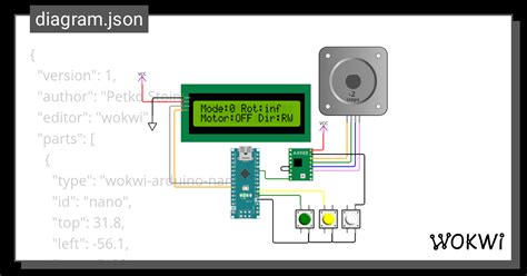 Stepper Motor Petko Wokwi ESP32 STM32 Arduino Simulator