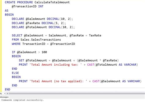 How To Use If Else In Sql Server Stored Procedure Sql Server Guides