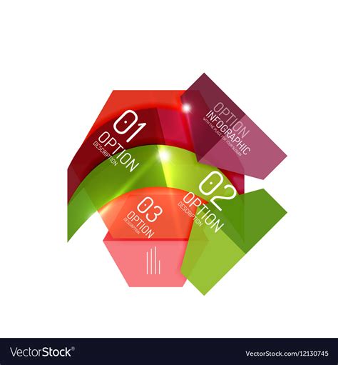 Geometric Abstract Background Template Royalty Free Vector