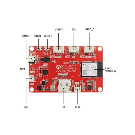 ELECROW ESP Display Inch HMI Display SPI TFT LCD Touch Screen Compatible With