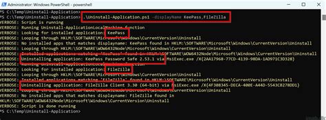 Uninstall Any Application In A Jiffy Using Powershell And Configuration Manager Imab Dk