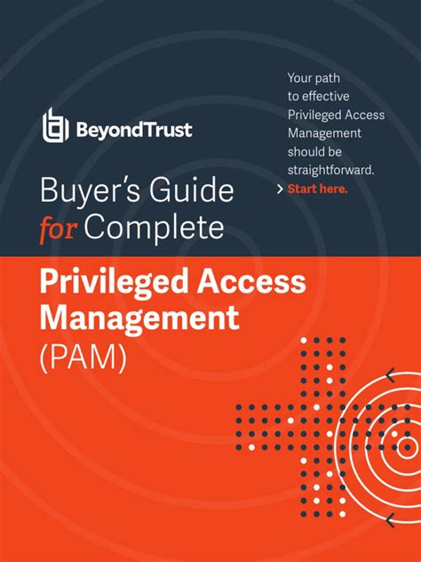 Beyondtrust Pam Buyers Guide 2022 Pdf Pdf Security Computer Security