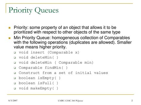 binary heaps priority queues ppt download