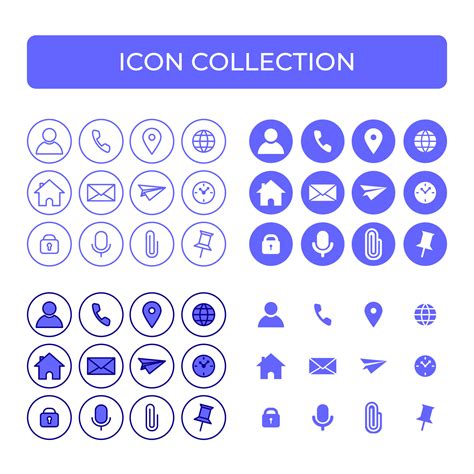 Purple Icons Free