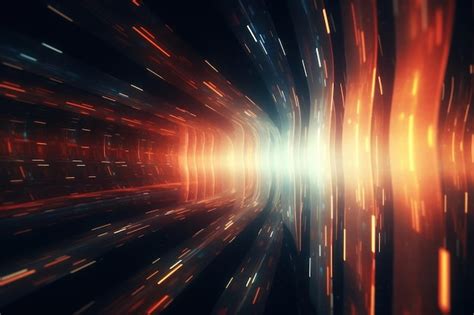 Premium Ai Image Abstract Light Patterns