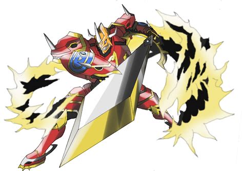 Kaisergreymon Digimon Digimon Frontier 1boy Armor Digimon