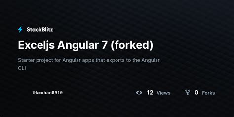 exceljs angular 7 forked stackblitz