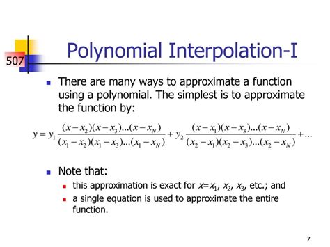 Interpolation Methods Ppt Download