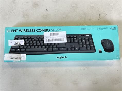 Logitech Mk295 Silent Combo Graphite Keyboard And Mouse Tested Working Retail 44 Big