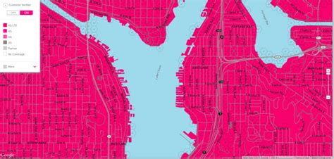 T Mobile Launches Live Coverage Map To Show Off Its Network S Live Performance GeekWire