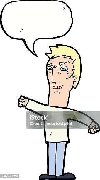 말풍선이 있는 짜증난 남자의 말풍선을 그리기에 대한 스톡 벡터 아트 및 기타 이미지 그리기 낙서 드로잉 남자 Istock