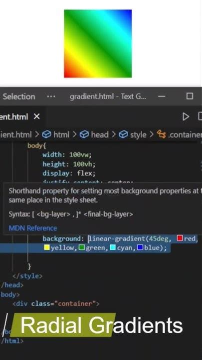 Css Gradients Coding Tricks Shorts Css Coding Youtube
