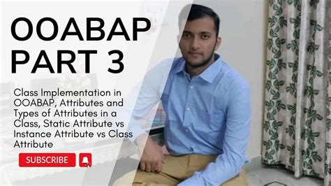 2 3 class implementation in ooabap attributes and types static vs