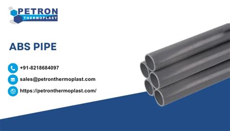 Abs Pipe Fittings Acrylonitrile Butadiene Styrene Pipes Manufacturer