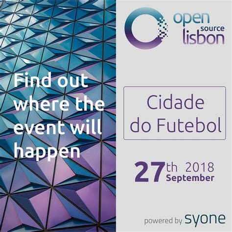 New Venue Announced Were Pleased Open Source Lisbon