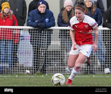 Ruby Grant Of Arsena During The Sse Womens Fa Cup Football Match Between Crawley Wasps Ladies
