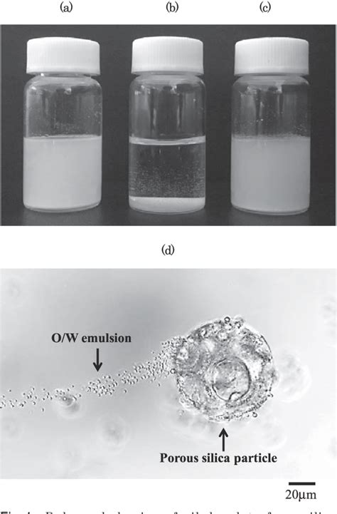Figure 1 From Development Of A Novel Spontaneous Emulsification Method
