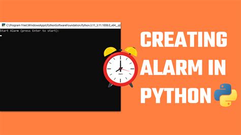 How To Create A Simple Alarm In Python By Hey Lets Learn Something
