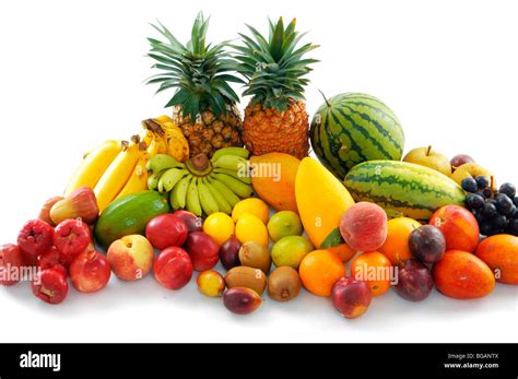 Nutrition Fruits Cut Out Stock Images And Pictures Alamy