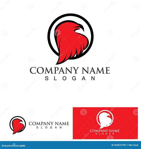 Eagle Icon Logo Design Vector Template Stock Vector Illustration Of