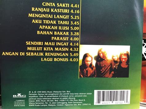 Cd Melayu Def Gab C Skala Oop 1999 Press Anubis Malay Pop Hobbies And Toys Music And Media Cds