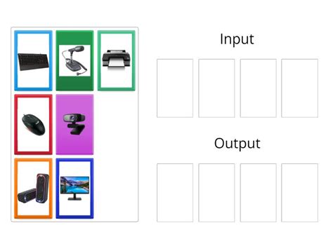 Input Or Output Devices Group Sort Input Or Output Devices Group Sort