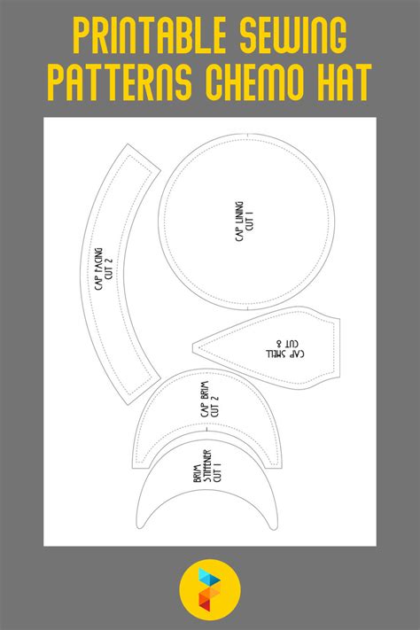 15 Best Printable Sewing Patterns Chemo Hat Pdf For Free At Printablee