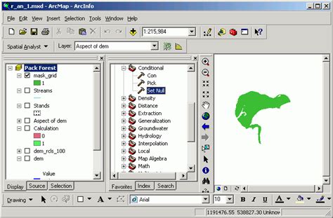 Raster Analysis I