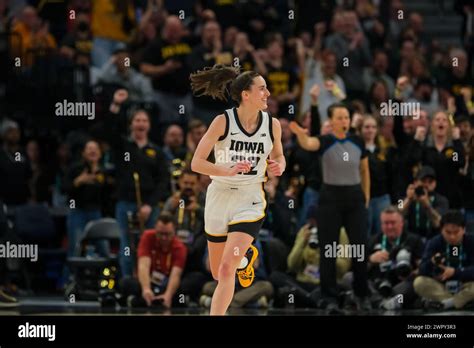 Minneapolis Minnesota Usa 9th Mar 2024 Iowa Hawkeyes Guard Caitlin