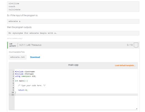 Solved Given A Set Of Text Files Containing Synonyms For