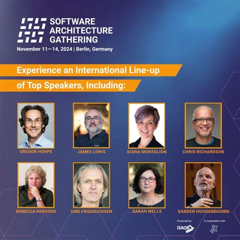 Learn From The Best Software Architecture Gathering