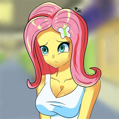 Artstation A Fluttershy Drawing I Drew