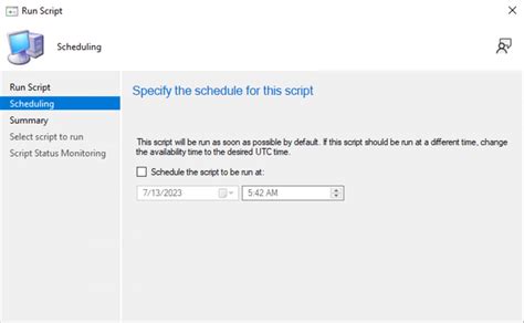 Create And Run Scripts Configuration Manager Microsoft Learn