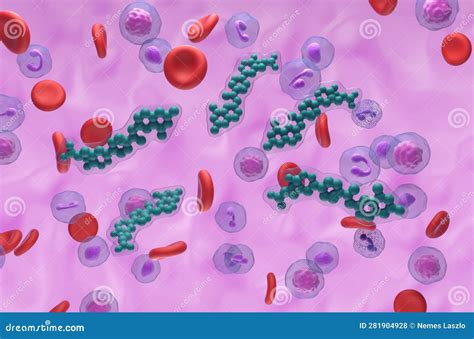 Methotrexate Cancer Chemotherapy And Immunosuppressive Drug Molecule Skeletal Formula Stock