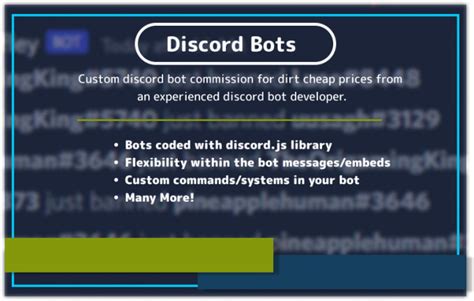 Create Discord Bots For You By Tunewantscake Fiverr