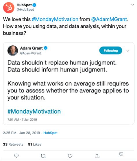 Twitter Hashtag Examples