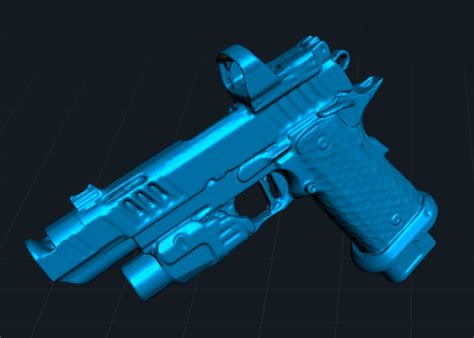 🩻 Staccato C2 W Streamlight Tlr7 Hlx 11 Scan Gun Mold・ Stl File For