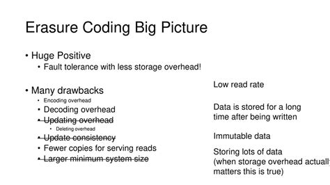 Erasure Codes For Systems Ppt Download