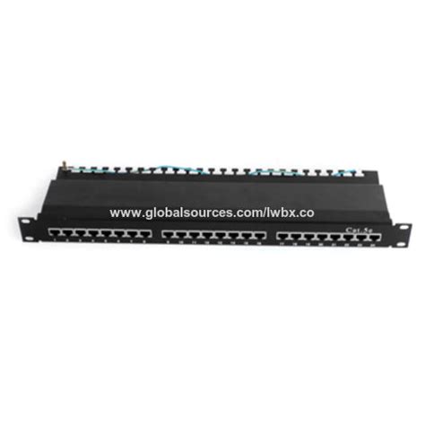Buy Wholesale China 24 Ports Ftp 19 Inch Patch Panel With Krone Idc Shielded Cat5e Cable Made Of