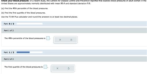 Solved Use The TI 84 Plus Calculator To Find The Z Score For Chegg Com