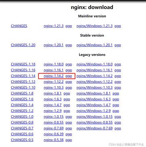 linux安装nginx1 14 2教程 nginx1 14 2下在 csdn博客