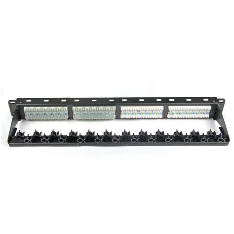 CAT6 Ethernet Network Patch Panel Rack Mount 1u RJ45 24 Port UTP Patch Panel Cat And Patch